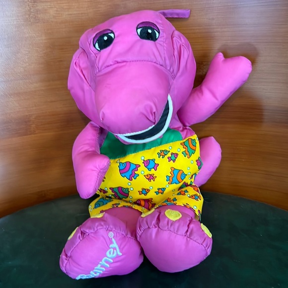 Playskool | Toys | Playskool Barney Water Pals 2 Purple Dinosaur Bath ...